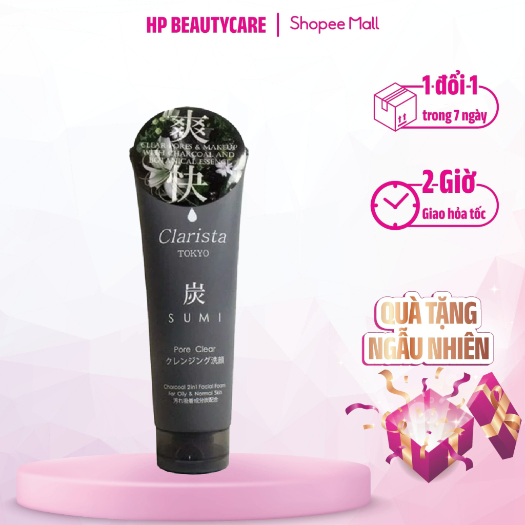 Sữa Rửa Mặt Than Tre Tẩy 2 Trong 1 Clarista Moritomo Tẩy Tế Bào Chết Và ...