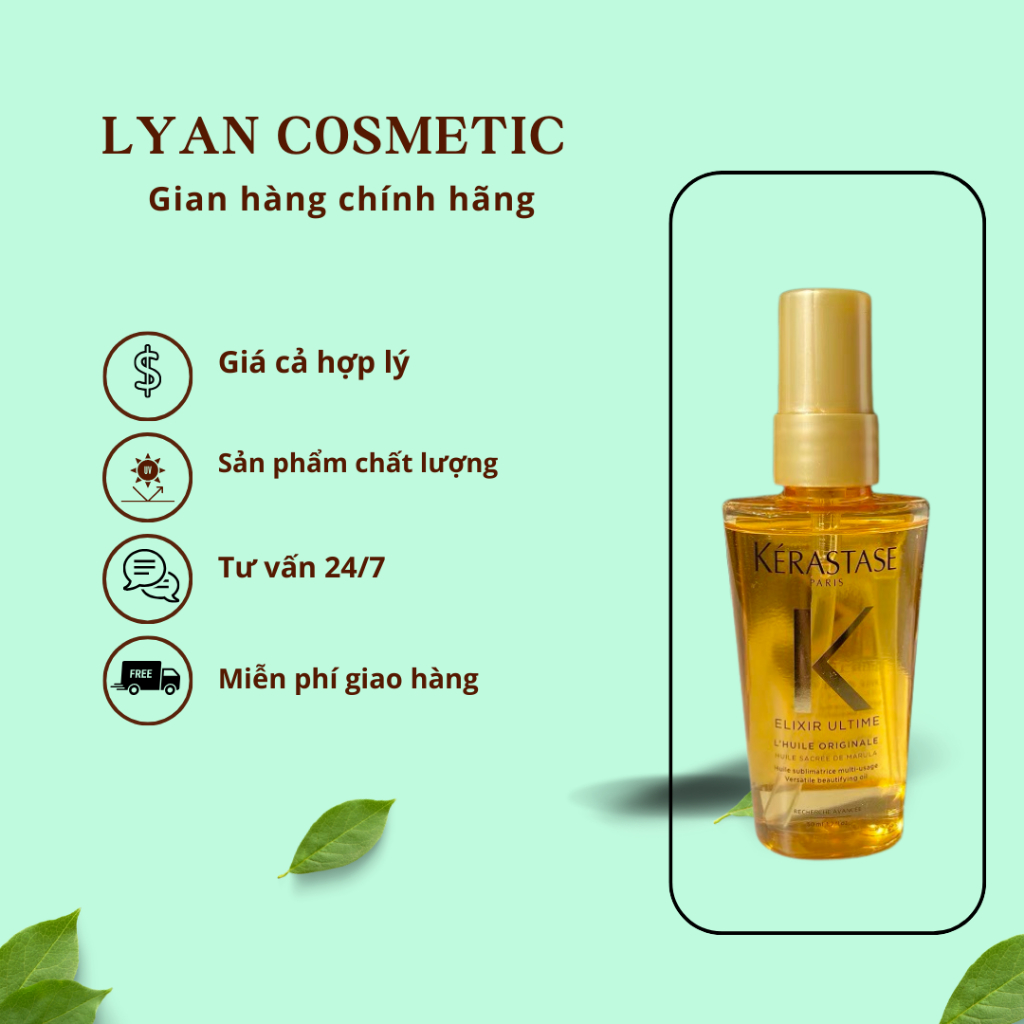 DẦU DƯỠNG TÓC KERASTASE K ELIXIR ULTIME L'HUILE ORIGINALE VERSATILE ...