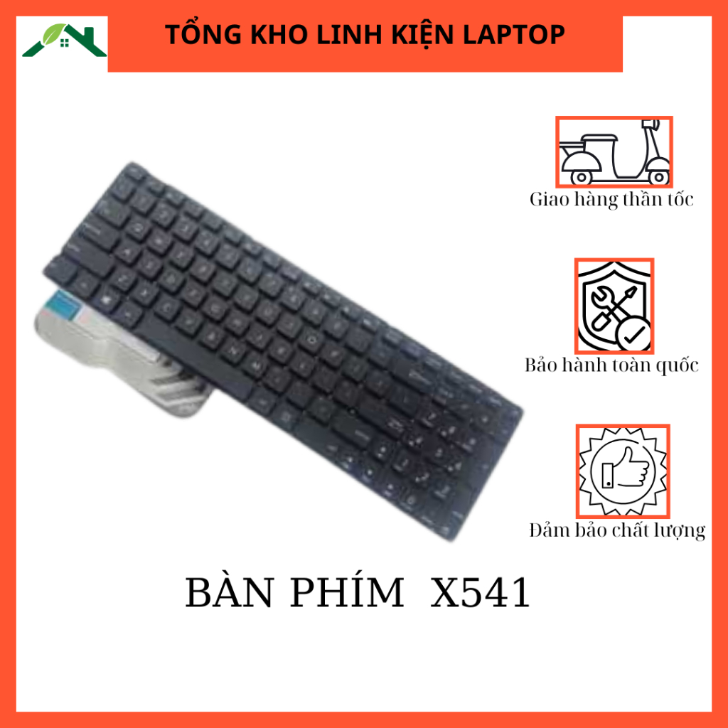 Bàn Phím Laptop Asus ZIN X541 Chất Lượng Cao Bảo Hành 12 Tháng TƯƠNG ...