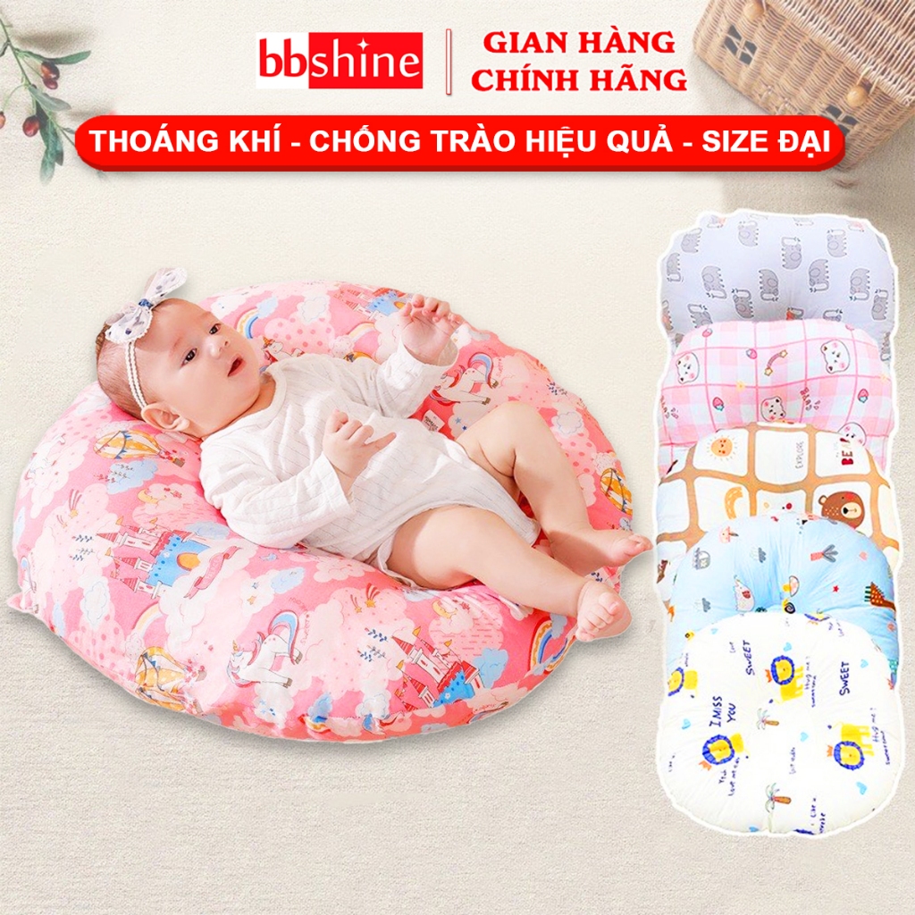 Gối Chống Trào Ngược Cho Bé 0-2 Tuổi Chất Cotton Cao Cấp Size Đại BBShine – SS011 | Shopee Việt Nam