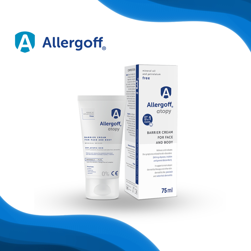 Kem dưỡng ẩm, dịu ngứa Allergoff Atopy - Allergoff Barrier Cream For ...