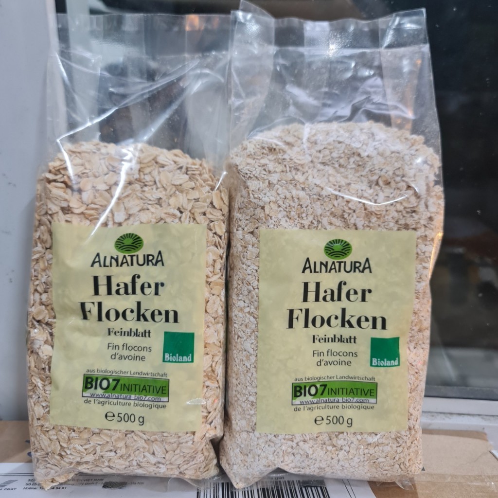 1kg Yến mạch đức Hafer Flocken date mới | Shopee Việt Nam