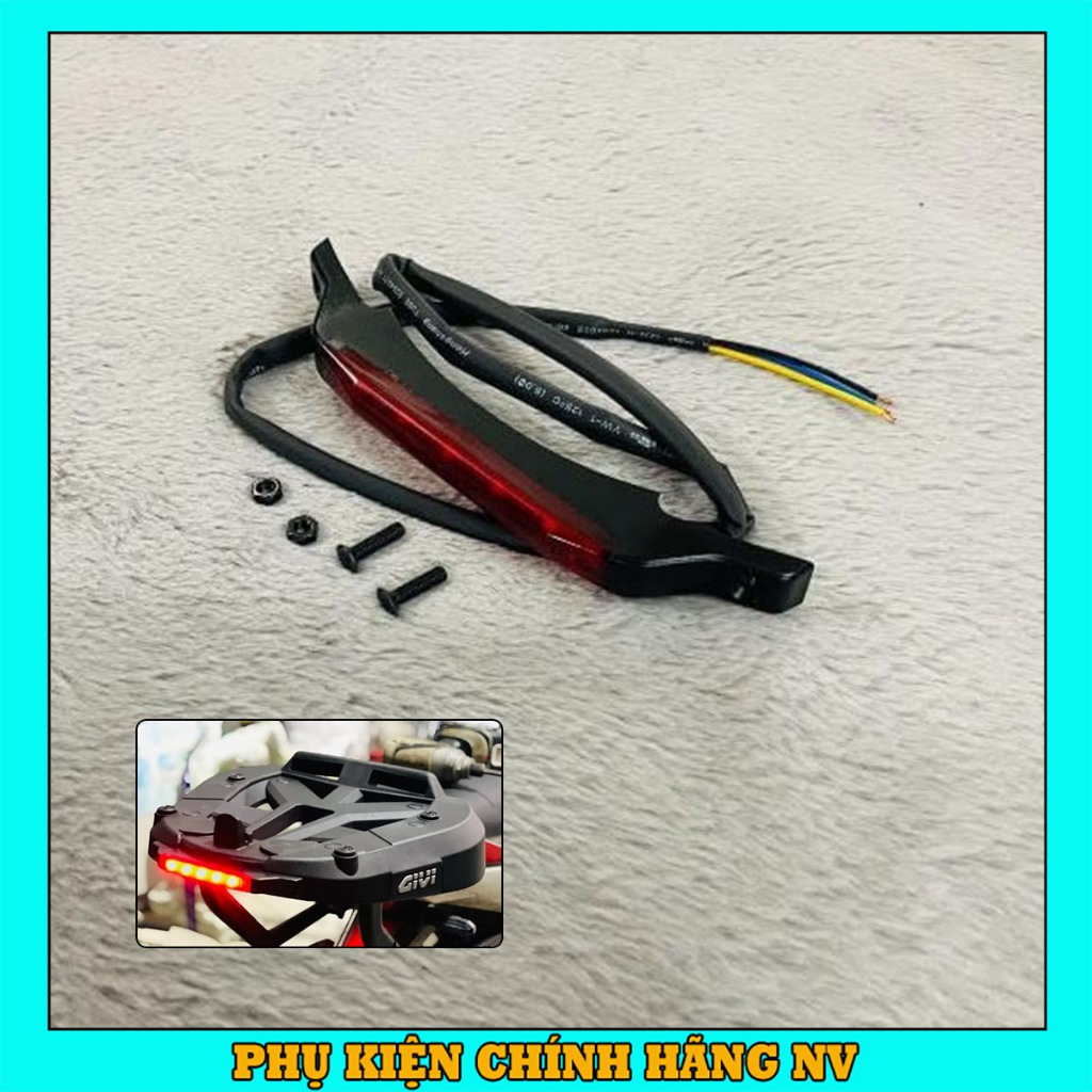 Đèn hậu stop Givi SLM7MNS gắn đế M7MN của baga HRX Led cảnh báo dừng ...