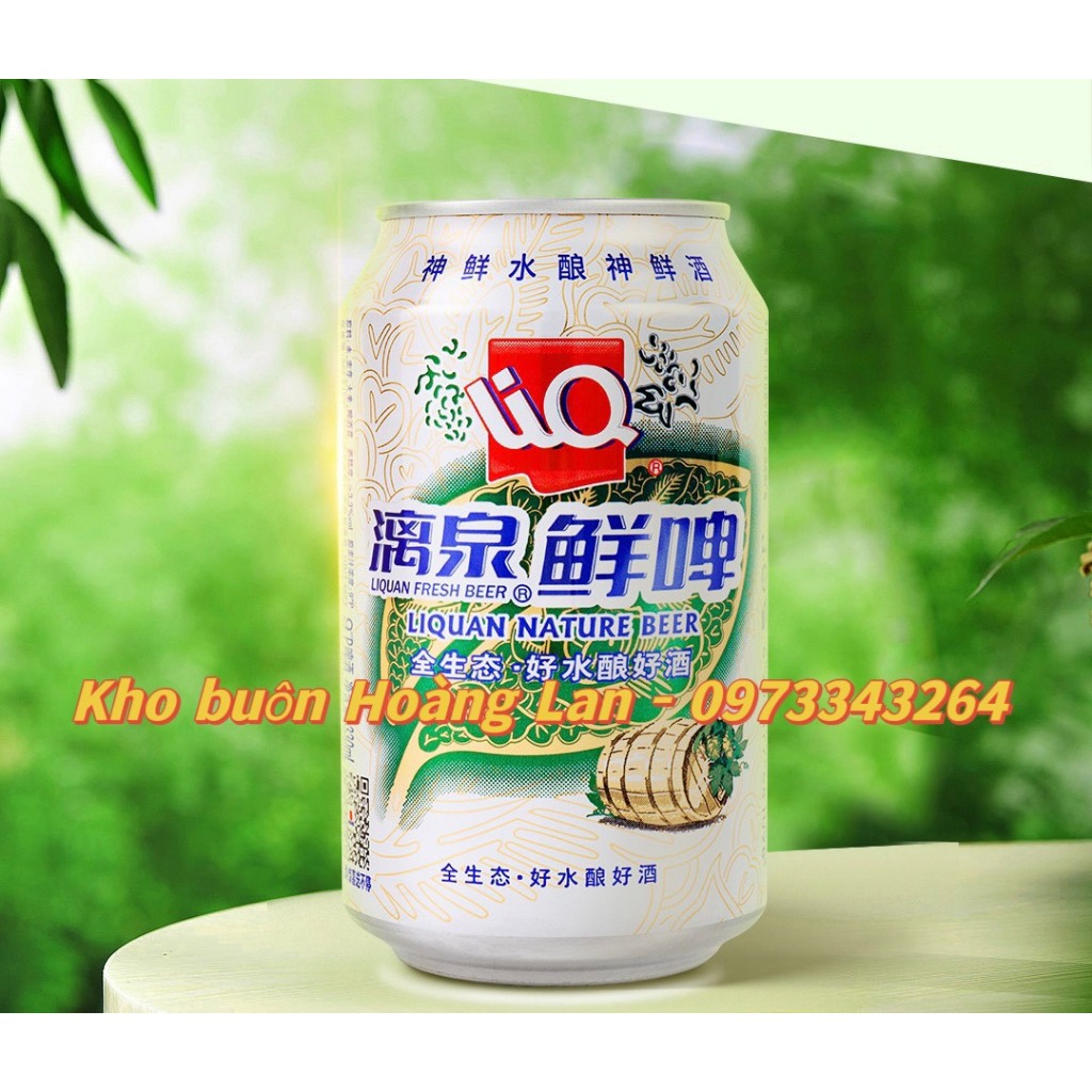 Bia LiQuan thùng 24 lon 330ml nội địa Trung chính hãng tươi ngon mát ...
