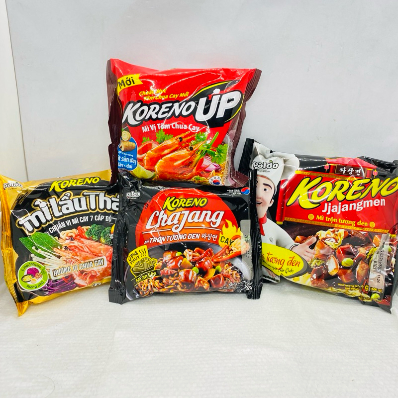 Mì Tương Đen Koreno Úp 4 Phút Gói 78g | Shopee Việt Nam