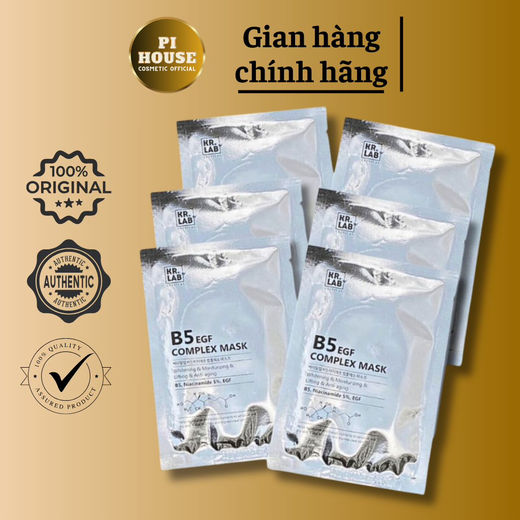Mặt Nạ Mask B5 Kr.lab B5 Niacinamide EGF Complex Mask Giúp Cấp Ẩm Dưỡng ...