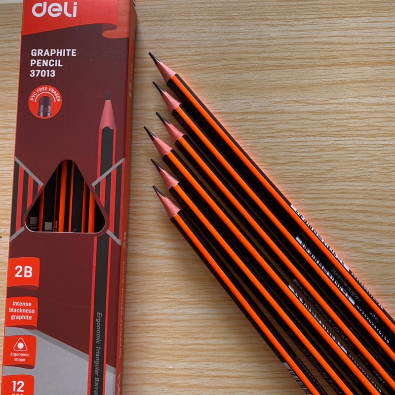 Nguyên hộp 12 CÂY Bút chì Deli 37013/ 37015 | Shopee Việt Nam