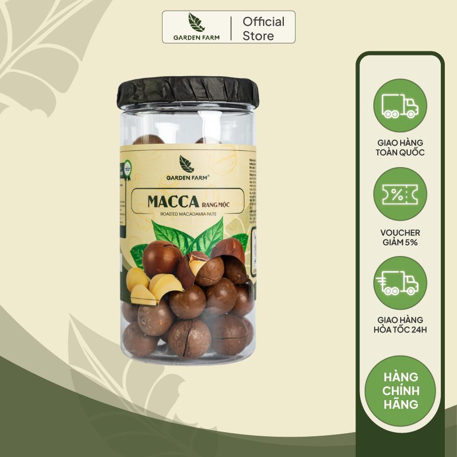 Hạt macca GARDEN FARM hũ 500g Thức Ăn Food Nuts | Shopee Việt Nam