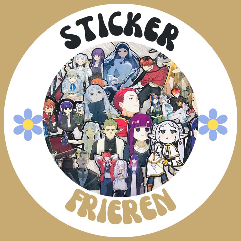 [Frieren] Set Sticker 20 tờ anime | Shopee Việt Nam