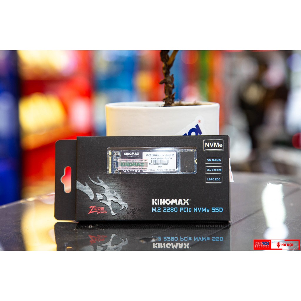 Ổ CỨNG SSD KINGMAX ZEUS PQ3480 512GB M.2 2280 PCIE NVME GEN 3X4 (ĐỌC ...