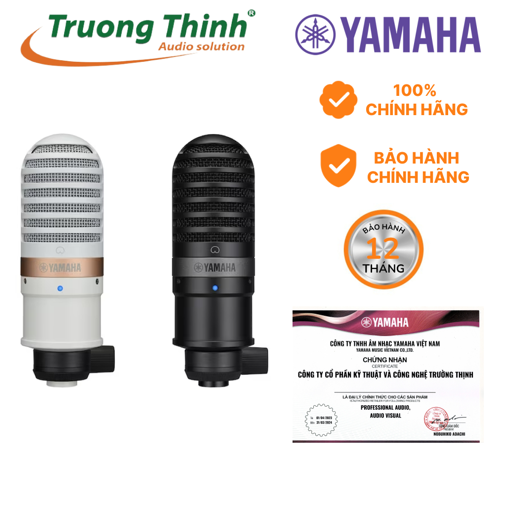 [CHÍNH HÃNG] Micro condenser YAMAHA YCM01 - Micro Yamaha YCM01 - Micro thu âm phòng Studio ...