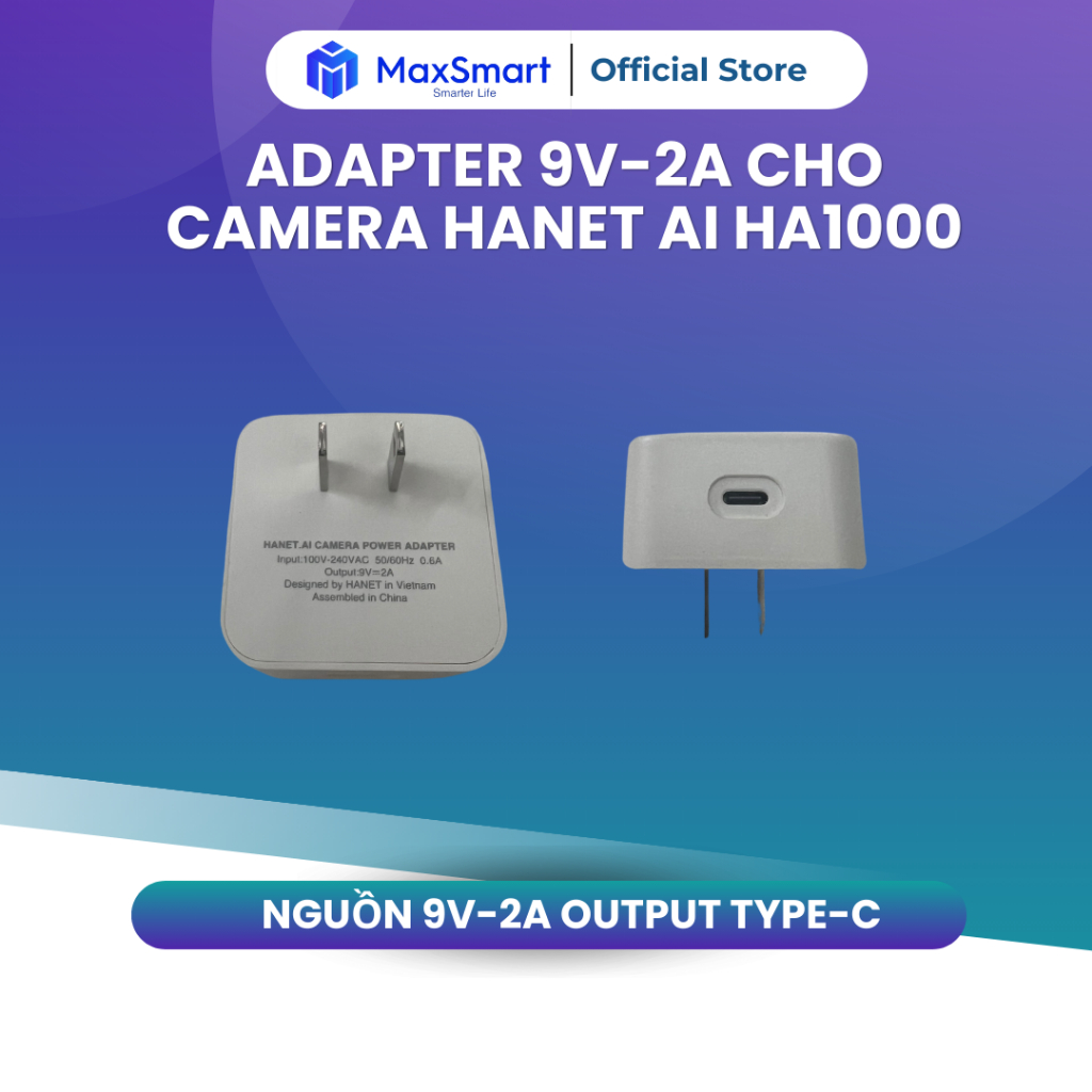 Adapter 9V-2A (Nguồn) Camera Ai HANET HA1000 | Shopee Việt Nam
