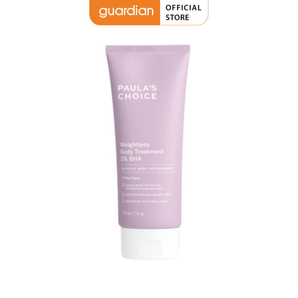 Kem Dưỡng Thể Loại Bỏ Tế Bào Chết Paula's Choice Weightless Body Treatment 2% BHA 210ml | Shopee ...