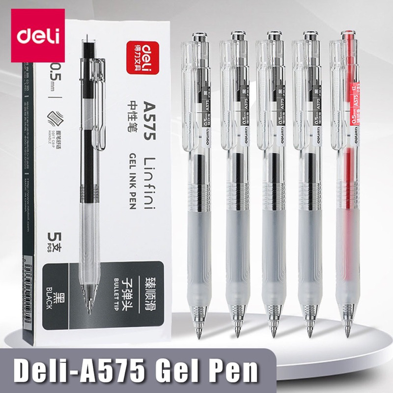 1 Bút Gel Deli Các Loại A623, A575, A057B, S101, S60-ST, A122, A115 ...