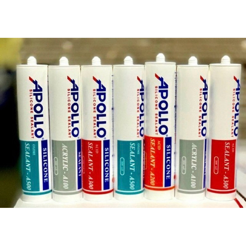 Keo Silicon Chính Hãng APOLLO A100 A200 A300 A500 A600 | Shopee Việt Nam