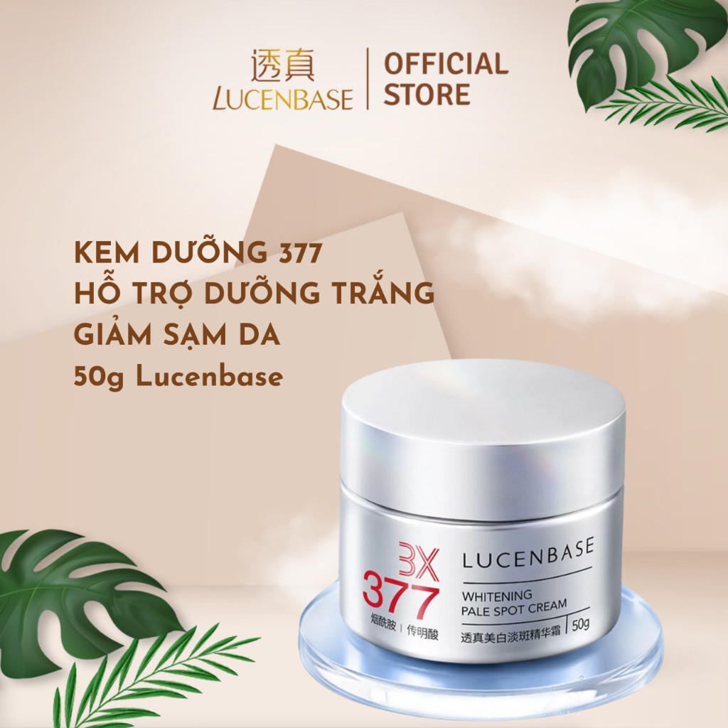 Kem dưỡng 377 hỗ trợ dưỡng trắng, giảm sạm da, cấp ẩm toàn diện ...