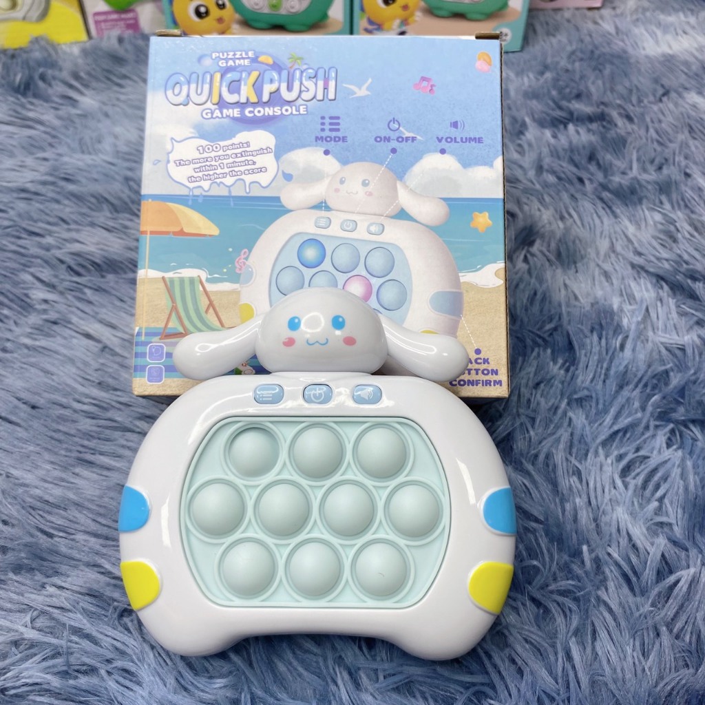 Popit Điện Tử QUICK PUSH - Giảm Stress, Có Đèn và Nhạc, Phù Hợp Mọi Lứa ...