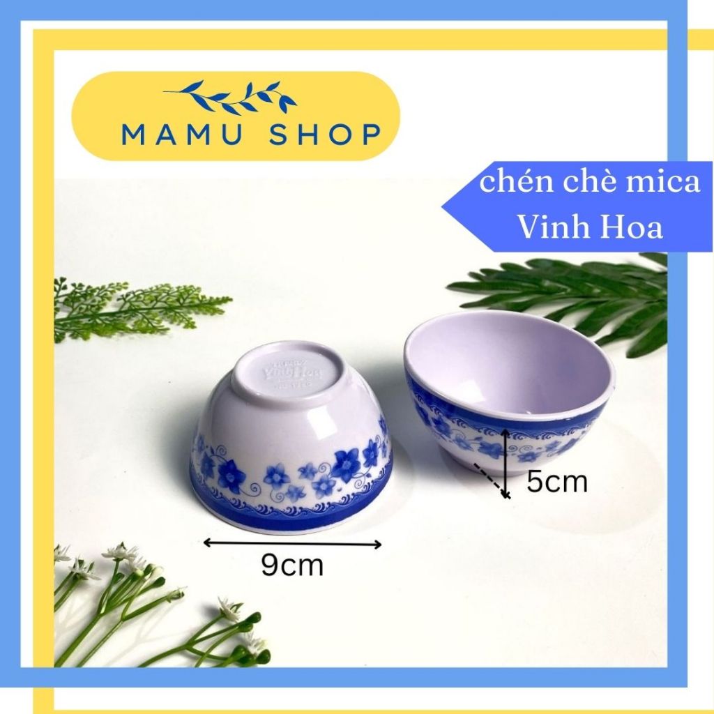 Bát ăn chè chén nhựa melamine chén nhỏ cúng chè nhựa phíp Vinh hoa Mamu ...
