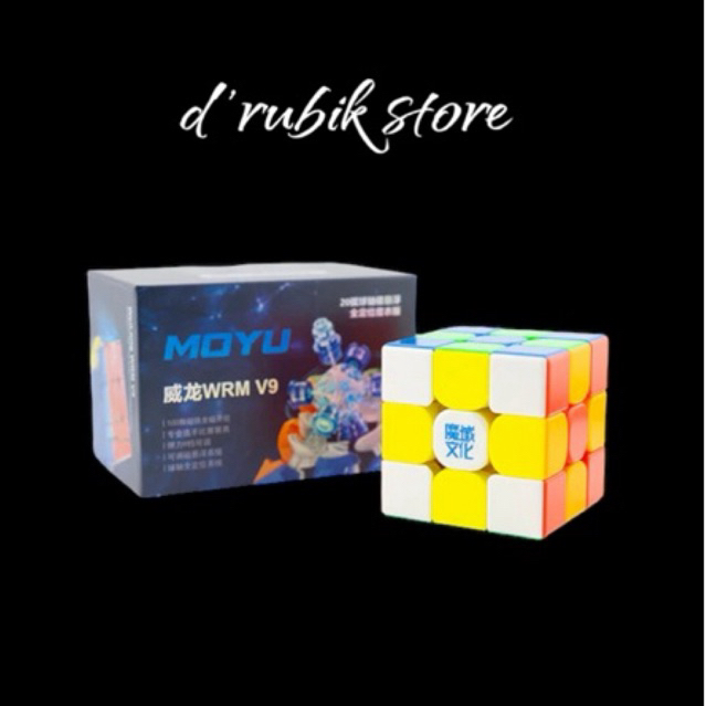 Rubik 3x3 WRM V9 Magnetic/ Maglev/ Ball Core UV/ 20 Magnetic - D'Rubik ...