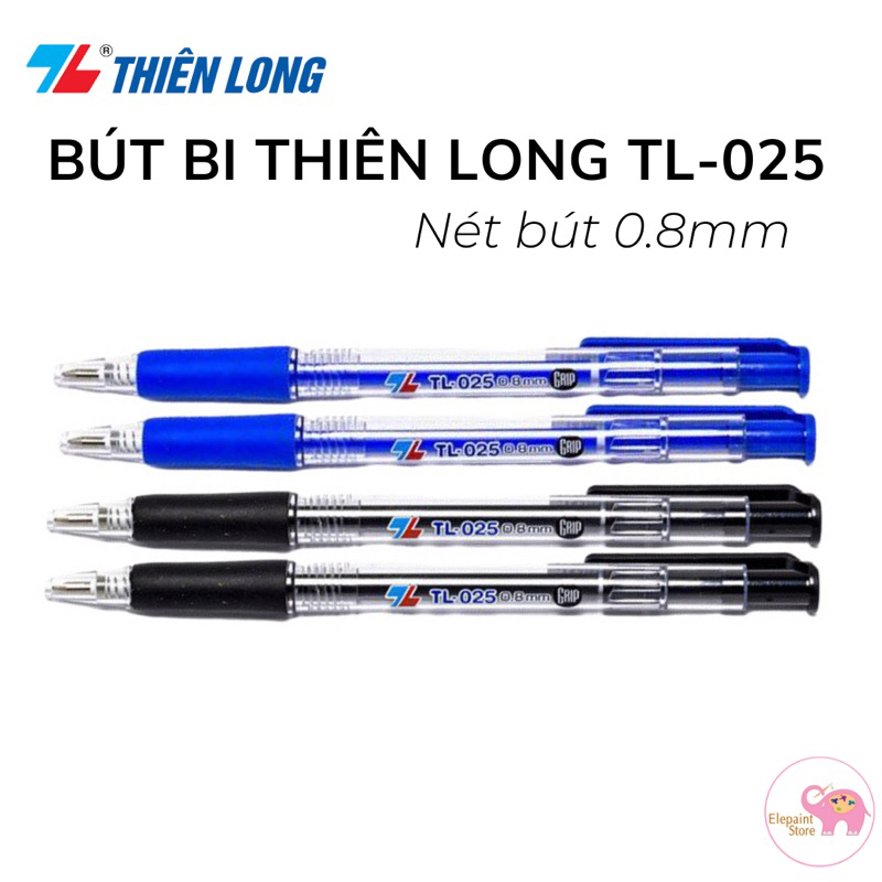 Bút bi Thiên Long TL 025 nét 0.8mm | Shopee Việt Nam