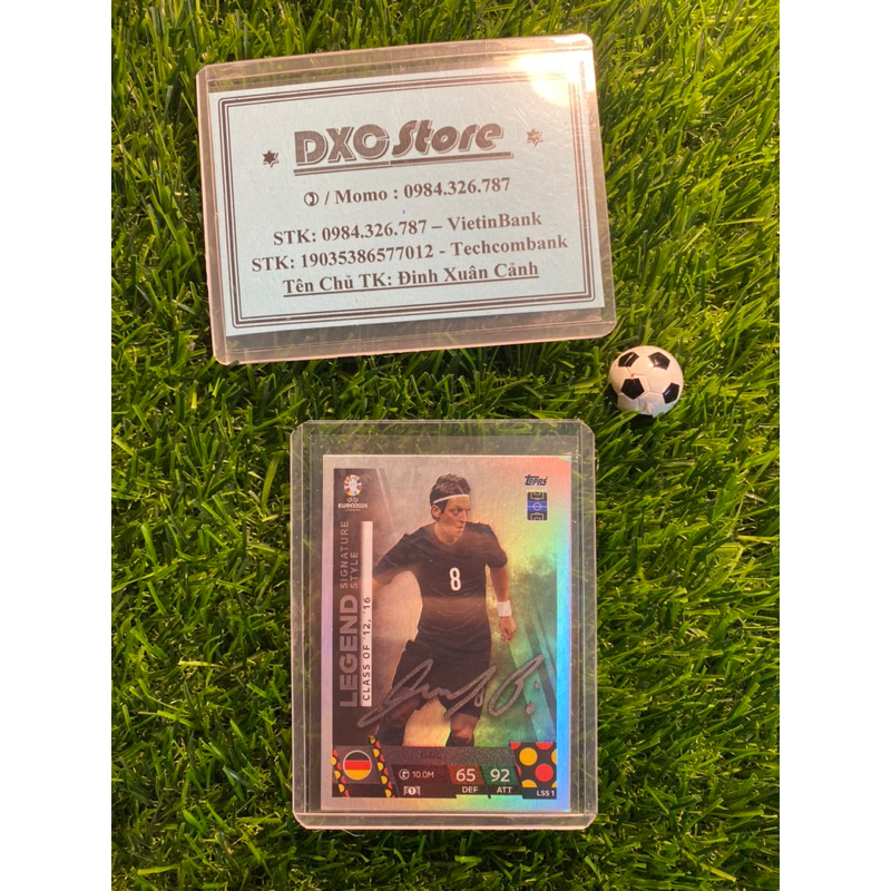 THẺ LẺ - LEGEND - SIGNATURE STYLE - TOPPS MA EURO 2024 - MESUT OZIL ...