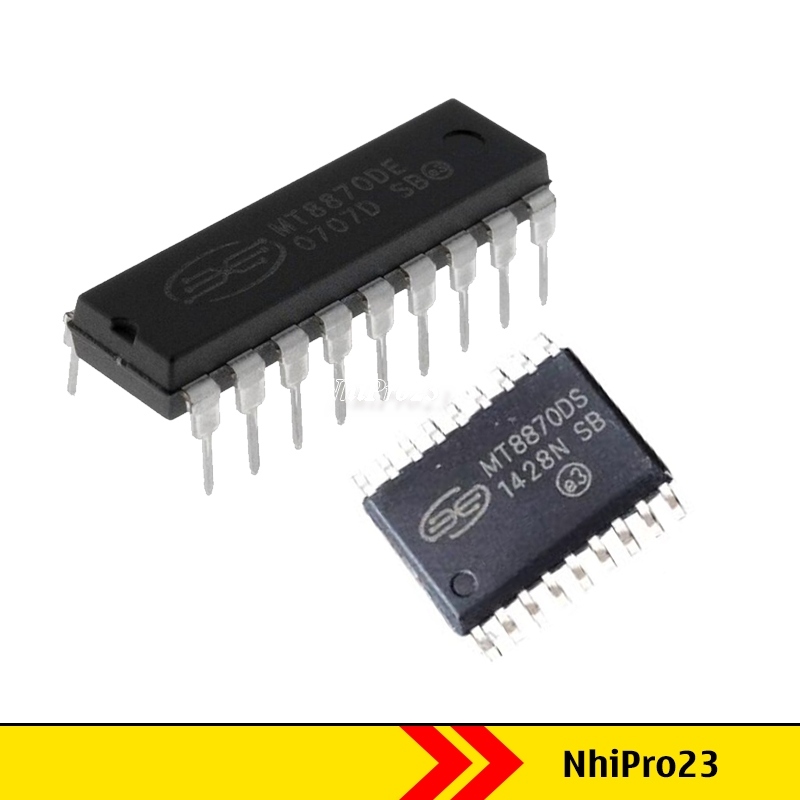 IC MT8870 DTMF Receiver Linh Kiện Điện Tử | Shopee Việt Nam