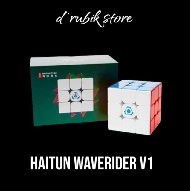 Rubik 3x3 Haitun Waverider V1 Magnetic/Maglev - D'Rubik Store | Shopee ...