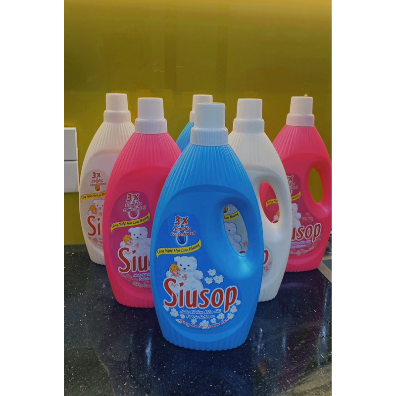 Nước xả vải Siusop 3x đậm đặc hương hoa chai 1800ml | Shopee Việt Nam
