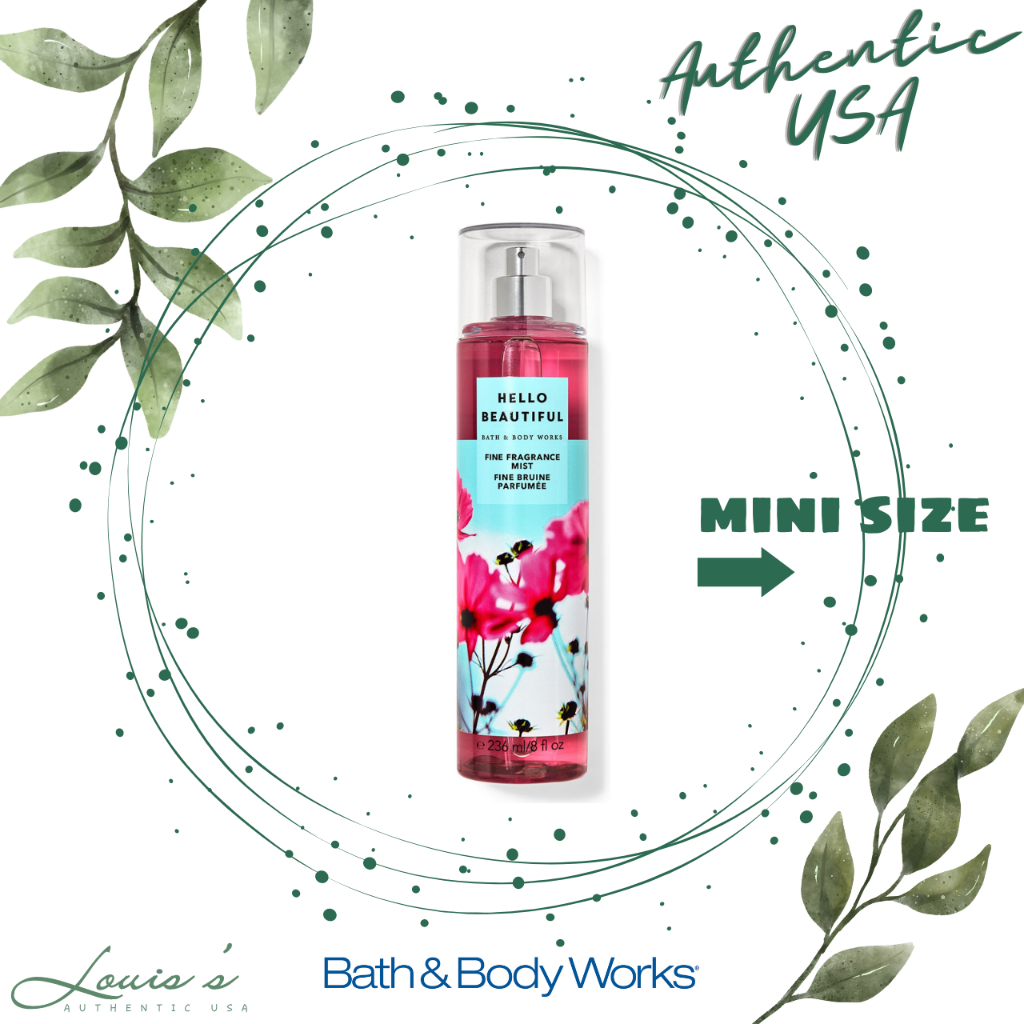 [ Mini ] Body mist HELLO BEAUTIFUL (hoa - mát) - Bodymist | Xịt thơm ...