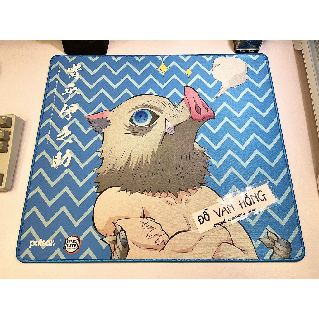 Lót chuột Mousepad Pulsar X Demon Slayer Inosuke, Zenitsu, Nezuko ...