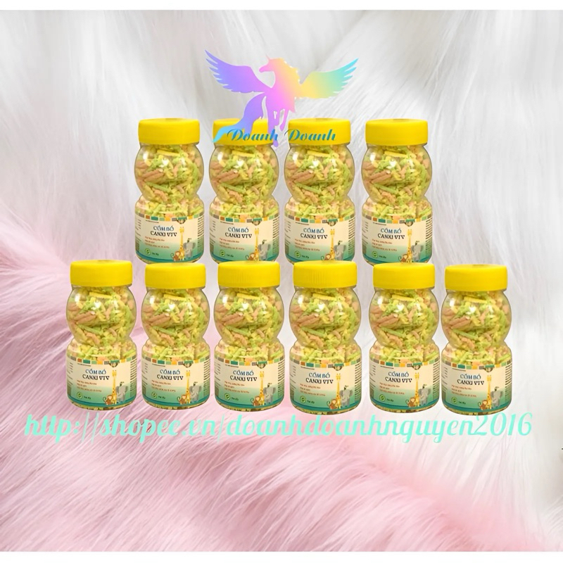 ( Combo 10 chai ) Cốm Bổ CANXI VTV Kingphar - chai 40g ,Bồi dưỡng cơ ...