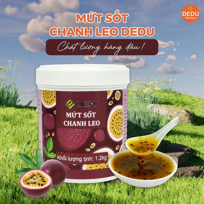 MỨT SỐT CHANH LEO DEDU 1,2KG | Shopee Việt Nam