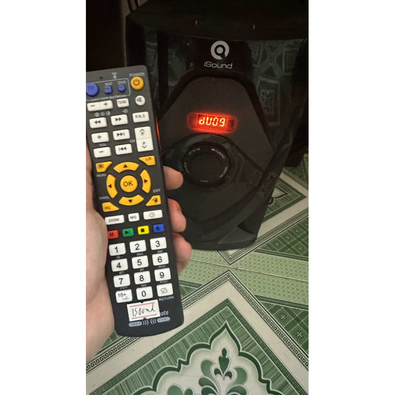 khiển lệnh loa vi tính isound SP230 ( các dòng loa isound 2.1 có led) | Shopee Việt Nam