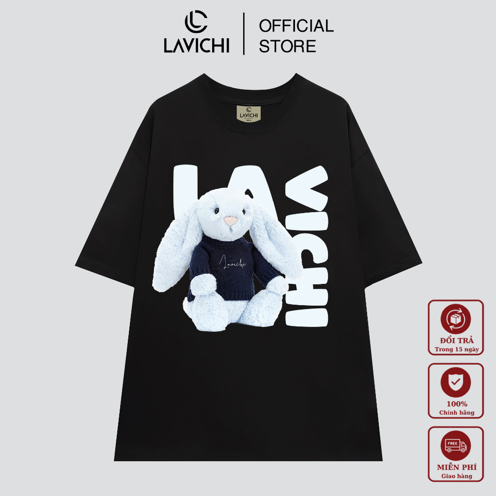 Áo Thun Local Brand Unisex LAVICHI BUNNY Premium 100% Cotton LAVICHI ...