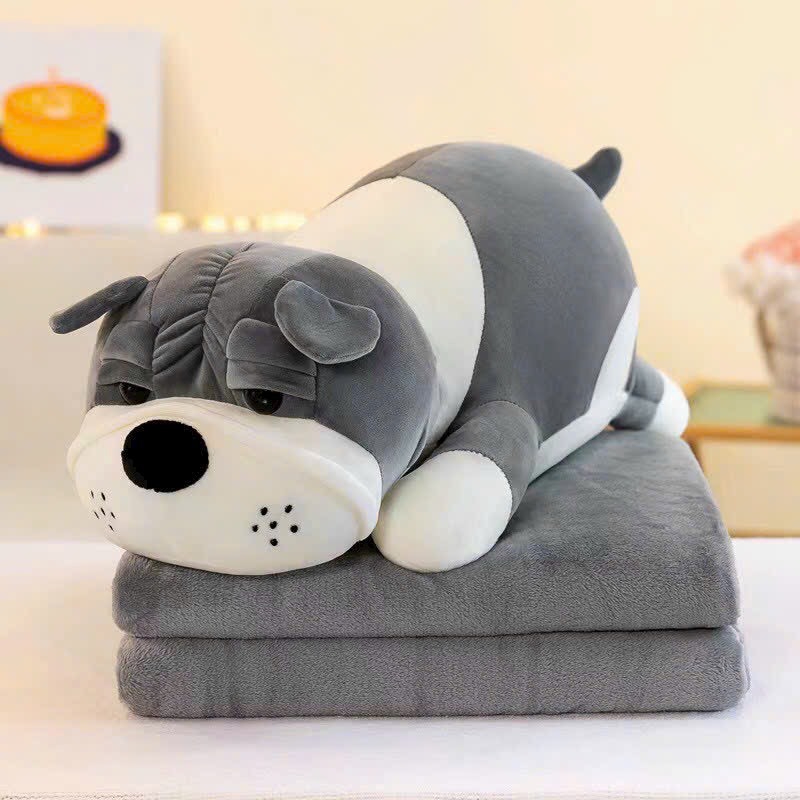 Chăn gối văn phòng Gối ngủ văn phòng nhiều mẫu Gối kèm chăn (Đổi trả ...