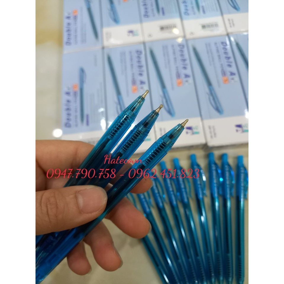{SIÊU KHUYẾN MÃI}1 Hộp 12 cây Bút Bi Alpine Double A Thái Lan màu xanh ...