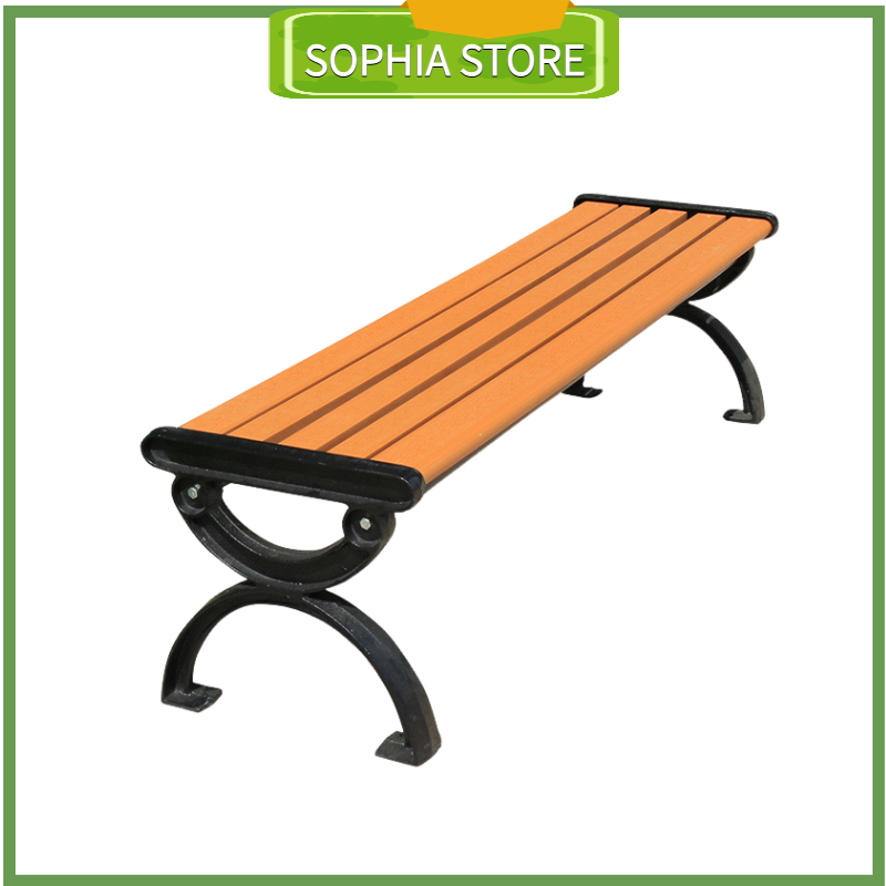Ghế không lưng sân vườn công viên 1.5M gỗ nhựa/VHP-JM-002/ Bench ...