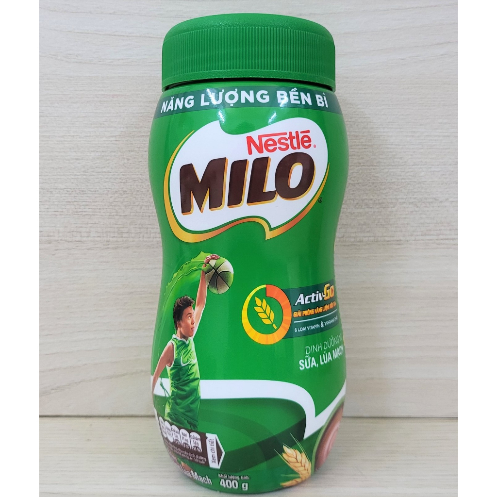MILO (hủ 400g) THỨC UỐNG LÚA MẠCH Active Go Barley Powder | Shopee Việt Nam