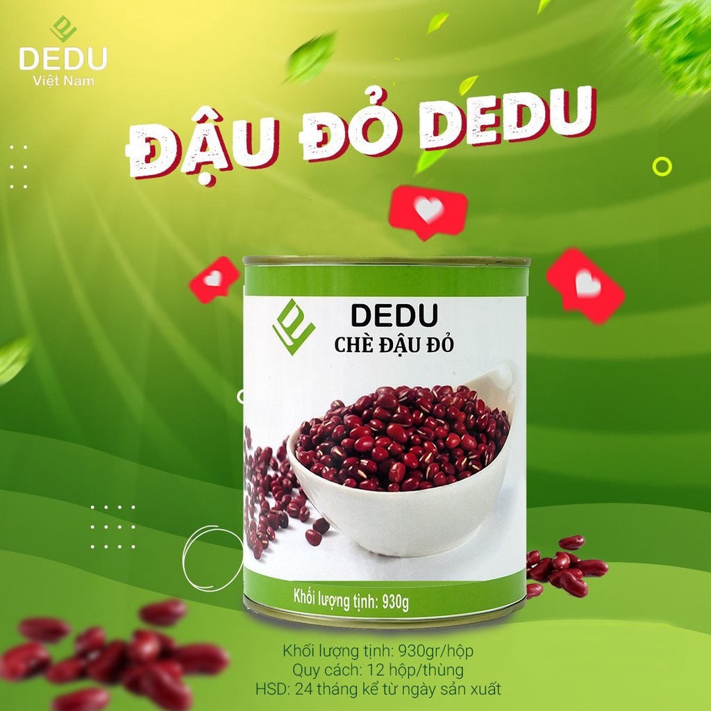 Chè Đậu đỏ dedu 930gram | Shopee Việt Nam