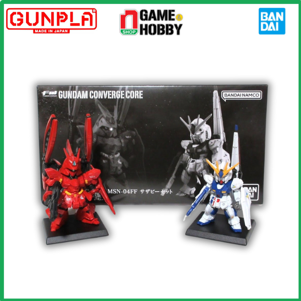 MÔ HÌNH FW GUNDAM CONVERGE CORE RX-93FF NU GUNDAM & MSN-04FF SAZABI SET CHÍNH HÃNG BANDAI ...