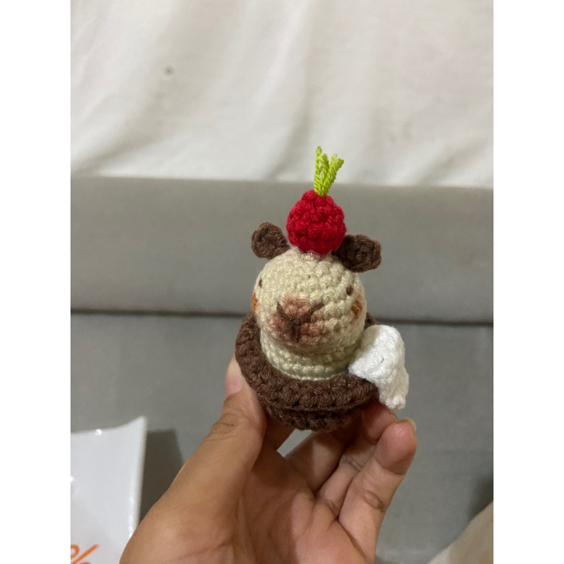 Capybara bằng len handmade | Shopee Việt Nam