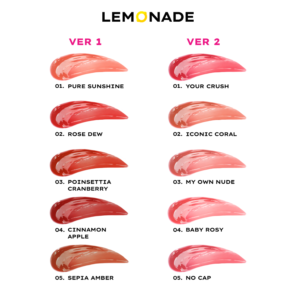 Son tint bóng không dính bền màu LEMONADE MIRROR MIRROR Water Tint 4g ...