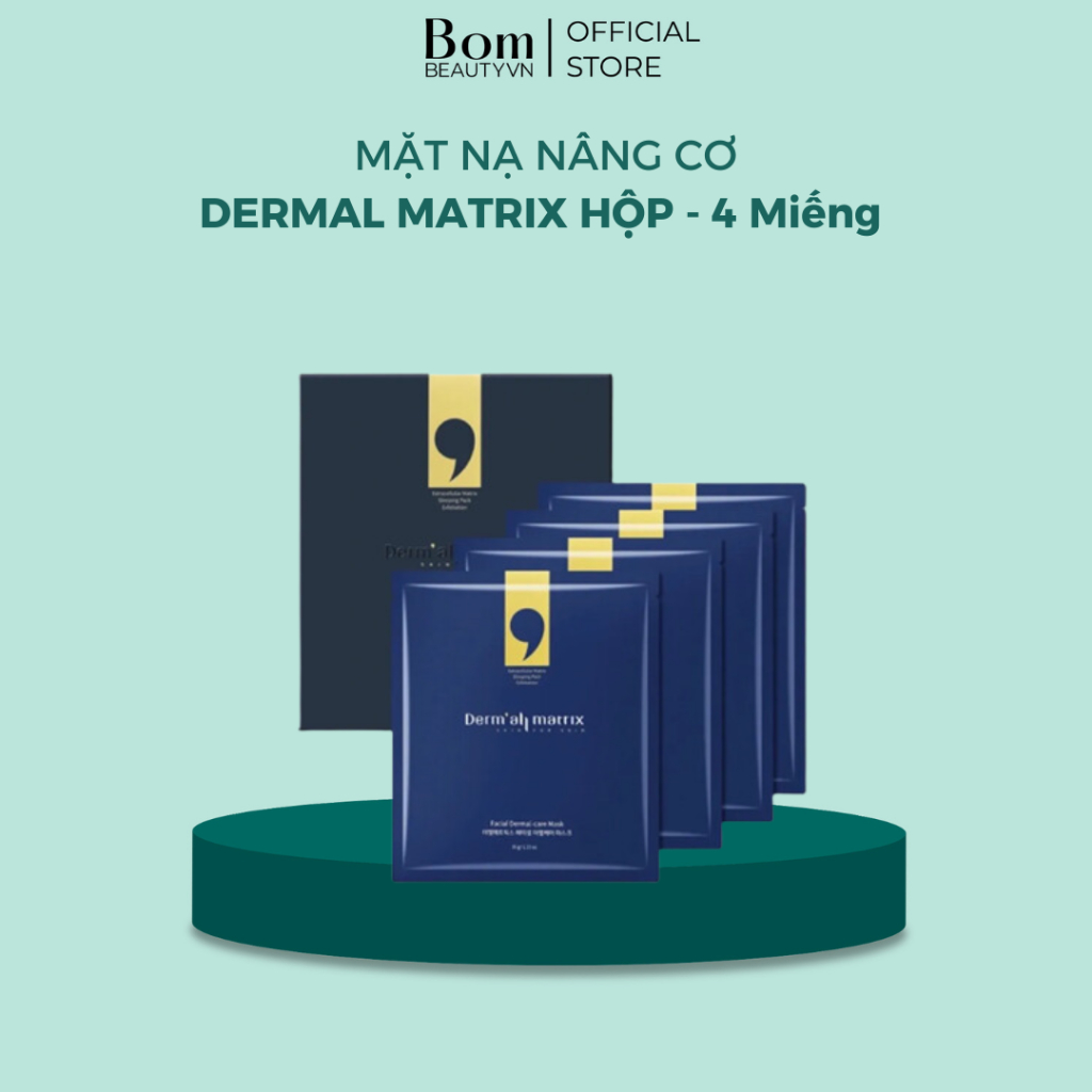 Mặt Nạ Thạch Nâng Cơ, Cấp Ẩm Derm All Matrix Facial Dermal Care Mask (4 ...