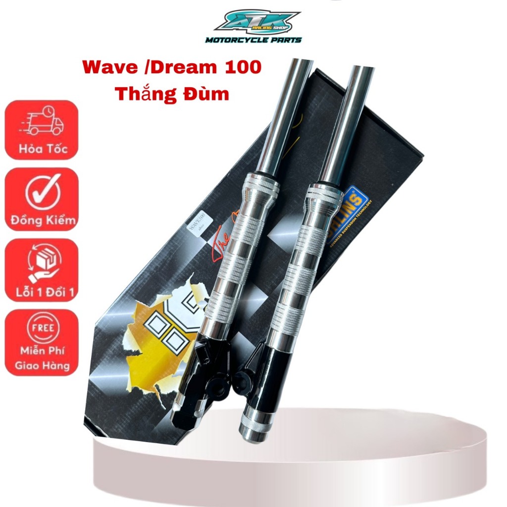 Phuộc phay thái hạ ty 3p & 4P dành cho Exciter 150 và Ex 135 ,Wave ...