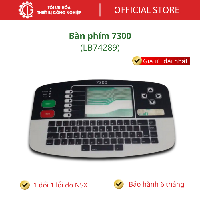 Bàn phím Linx 7300, bàn phím máy in phun công nghiệp, bàn phím máy in ...