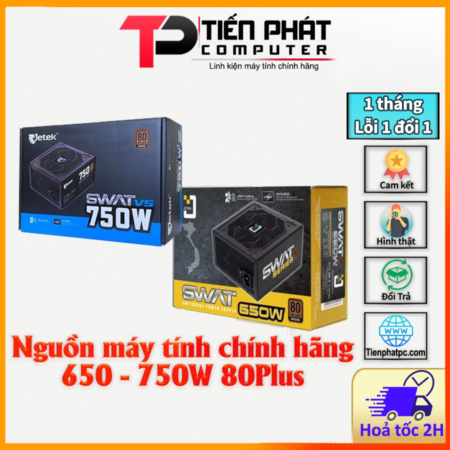PSU - Nguồn máy tính 650W 750W 80Plus Bronze Jetek Chính hãng siêu bền | Shopee Việt Nam