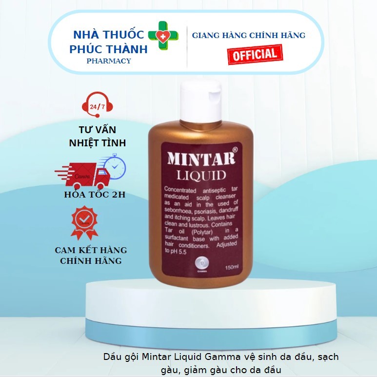 Dầu gội Mintar Liquid Gamma vệ sinh cơ thể, vệ sinh da, giữ ẩm da ...