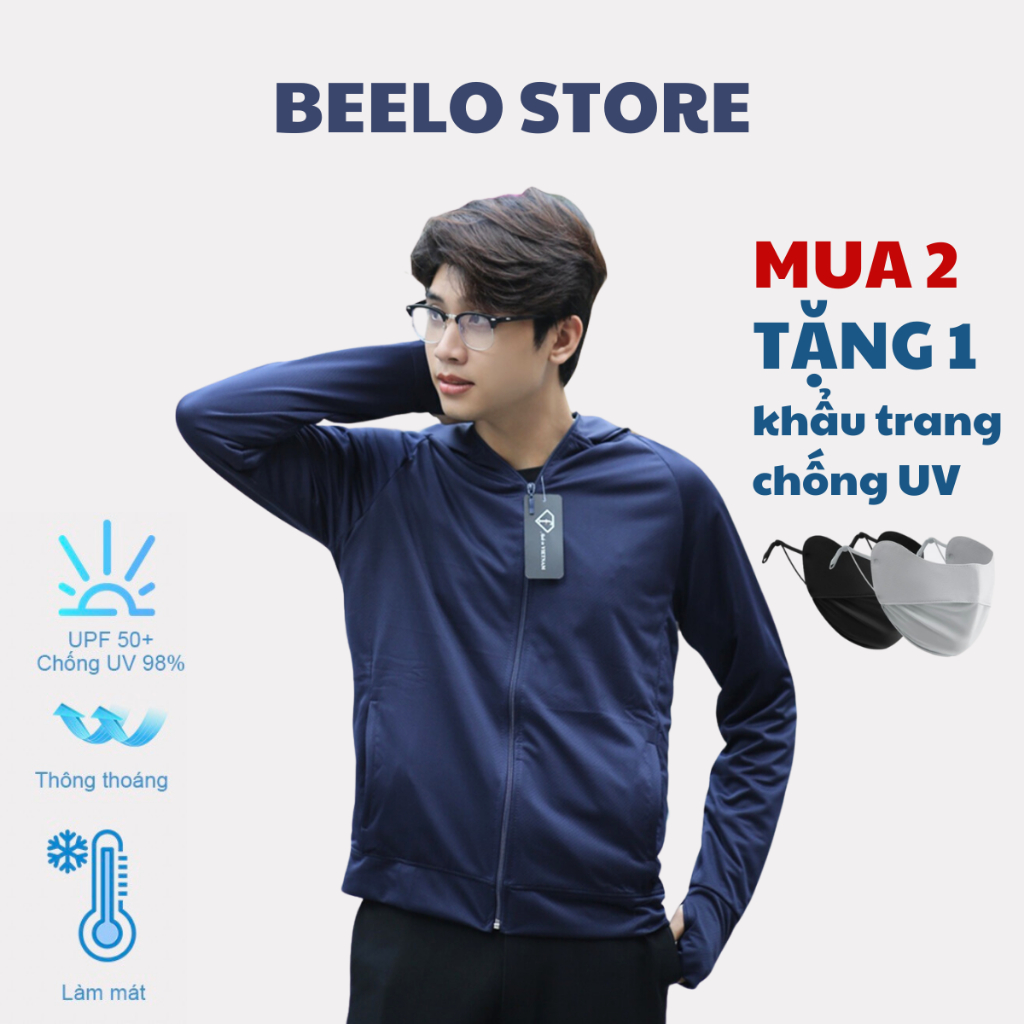 [Mã 5MINI3 giảm 50K đơn 150K] Áo chống nắng nam Beelo- Áo nắng nam ...
