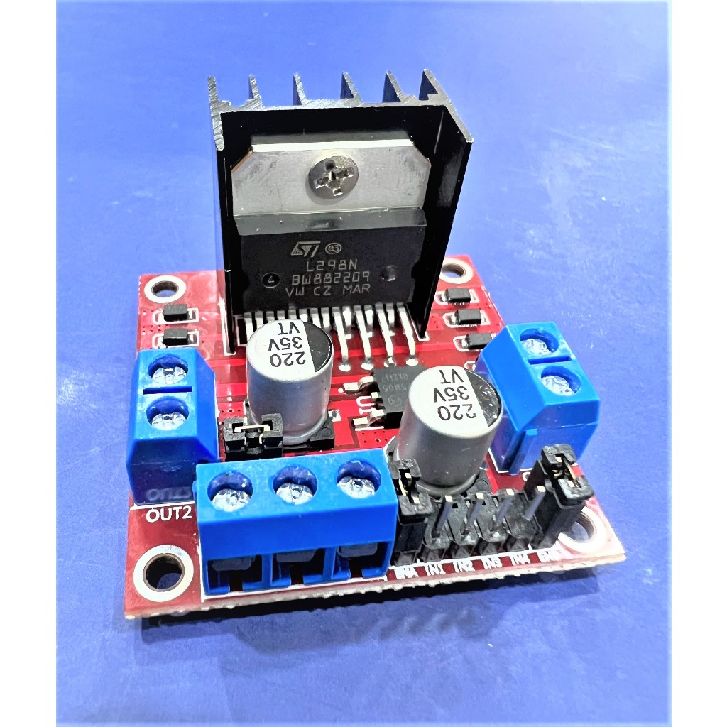 MODULE ĐIỀU KHIỂN ĐỘNG CƠ L298N - PWM - MẠCH CẦU H L298 | Shopee Việt Nam