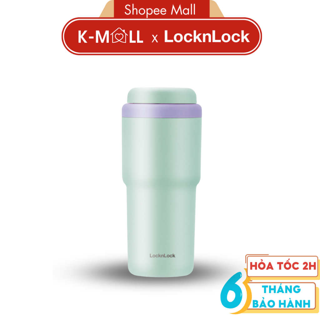 Bình giữ nhiệt LocknLock 480ml Daily Macaron Tumbler LHC3292 Màu Xanh ...